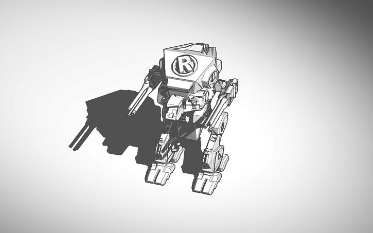 3D design Ryan Mech - Tinkercad