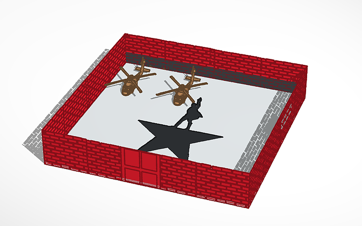 3D design Man Cave - Tinkercad