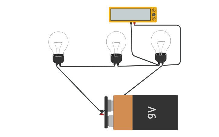 Circuit design uppgift 1_seriell - Tinkercad Circuit design uppgift 1_seriell - Tinkercad