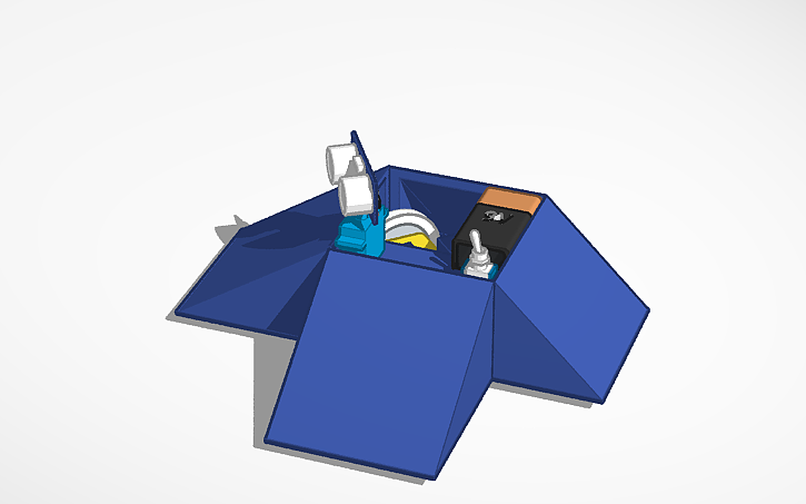 3D design Sumo Robot (3) - Tinkercad