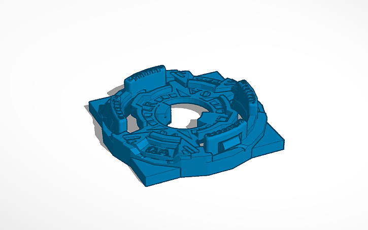 3D design beyblade 0A(0 attack) chassis | Tinkercad