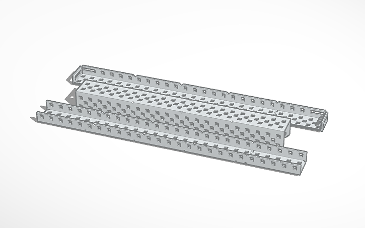 3D design Vex v5 metal parts - Tinkercad