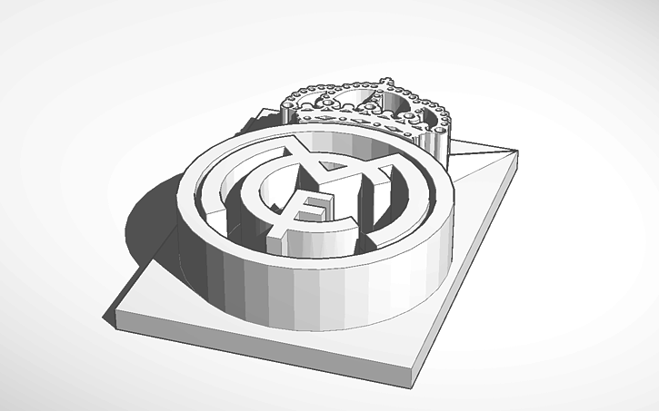 3D design Real Madrid - Tinkercad
