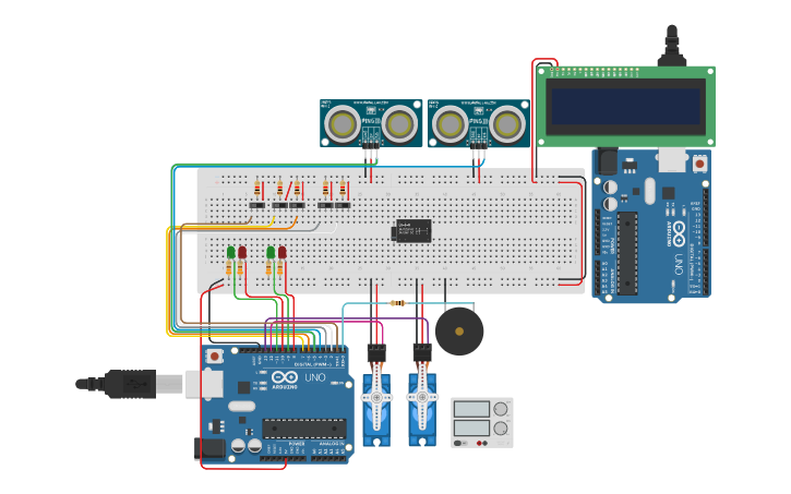 Circuit design Final | Tinkercad