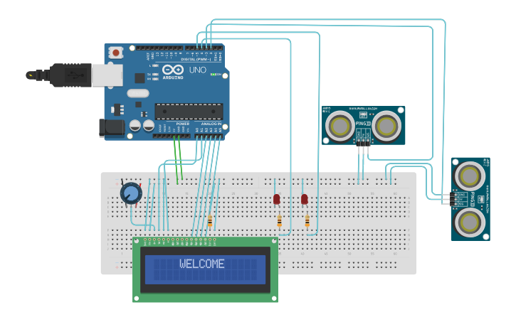 Circuit design Midterm - Tinkercad