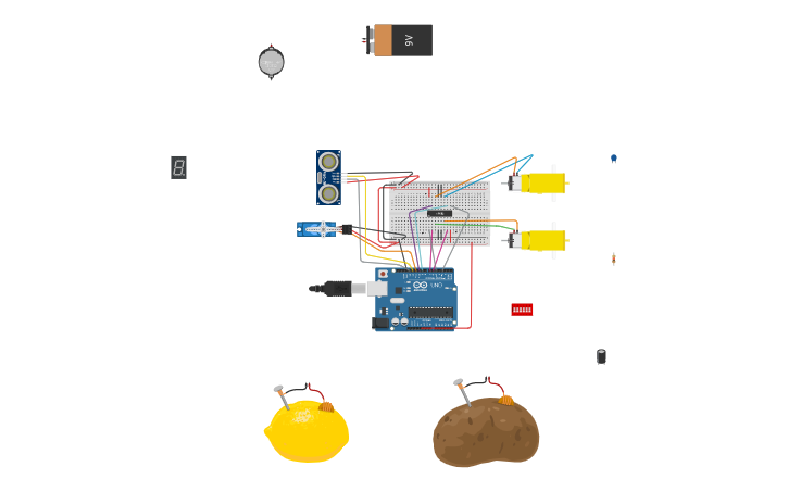 Circuit design Projeto-PR | Tinkercad