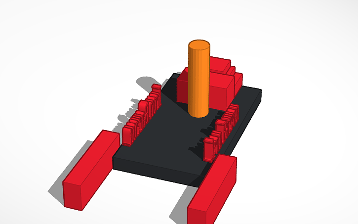3D design paddle boat | Tinkercad