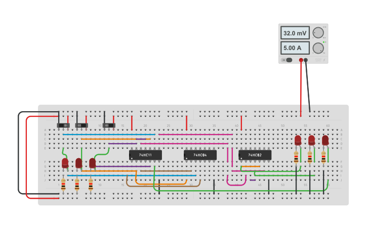 Circuit design Copy of Binary Cell for RAM - Tinkercad
