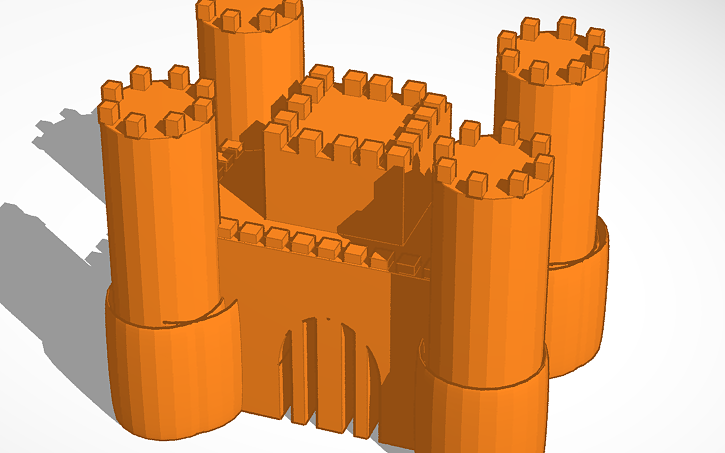 3D design Castle | Tinkercad