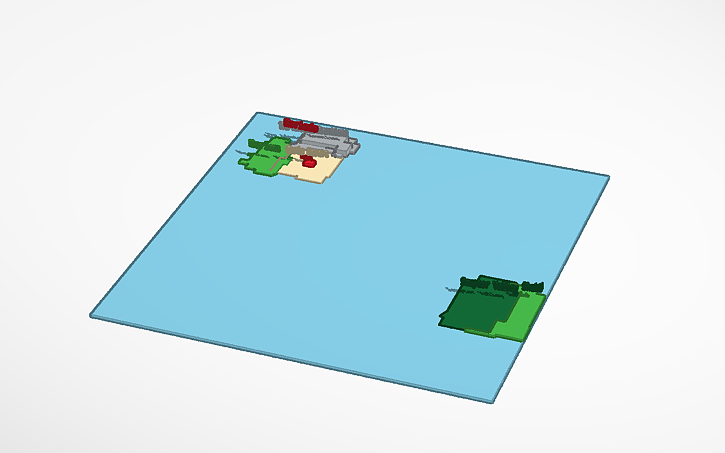 3D design WS- Map (WIP) - Tinkercad