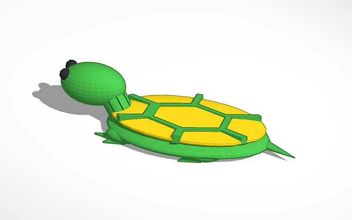 3D design Terri the Terrific Turtle | Tinkercad