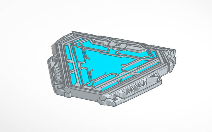 3D design Iron man Arc Reactor - Tinkercad