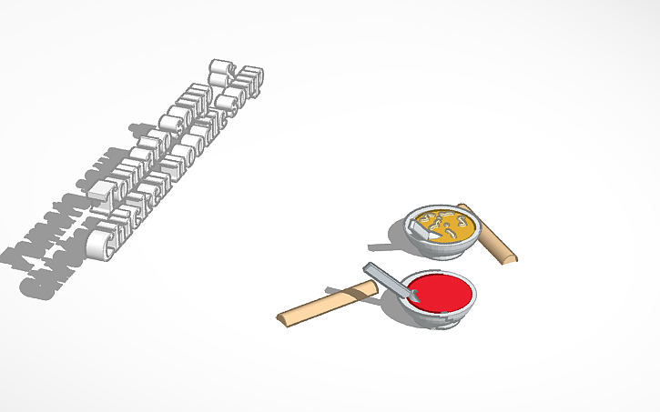 3D design soup | Tinkercad