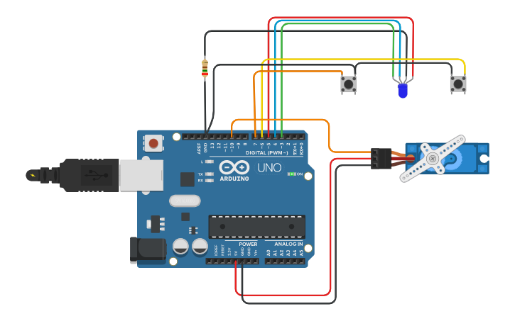 Circuit design FinalTest TEN2/1 Summer 64 | Tinkercad