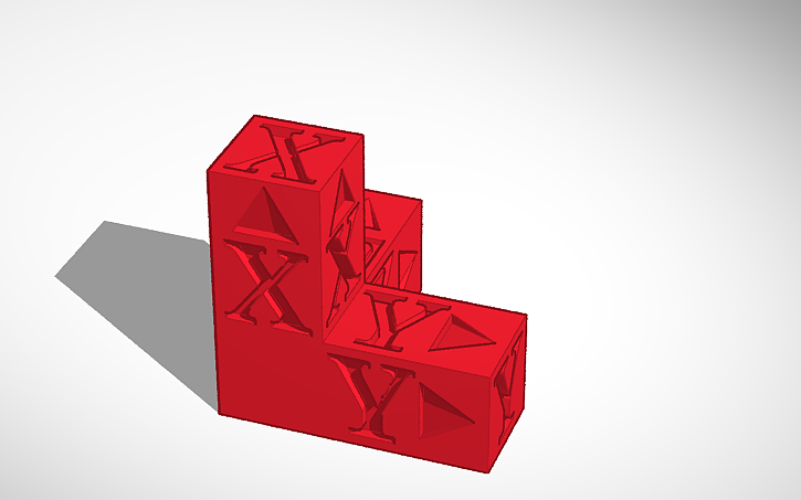 3D design XYZ right hand rule - Tinkercad 3D design XYZ right hand rule - Tinkercad