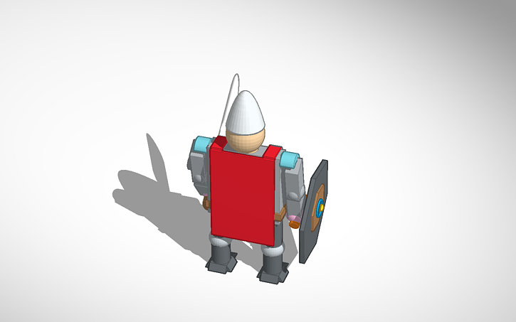 3D design The Ultimate Knight - Tinkercad