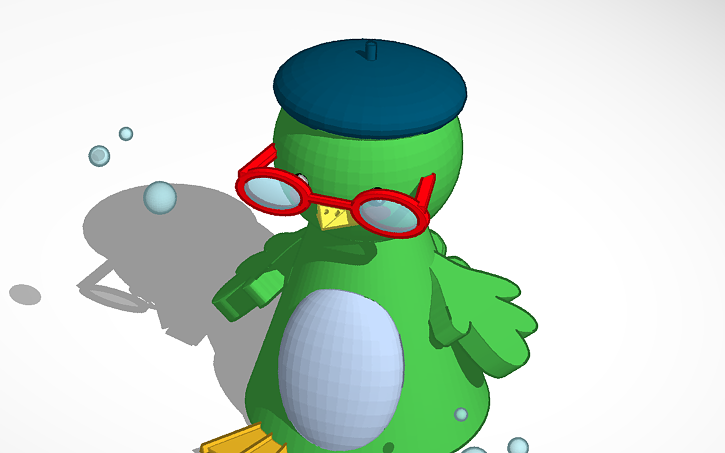 3d Design Duck Tinkercad