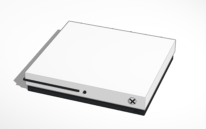3D design Xbox one S - Tinkercad