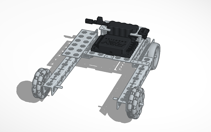 3d Design Robot Chassis Tinkercad
