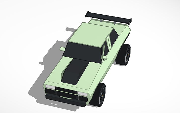 3D design MY First Muscle Car On Tinkercad | Tinkercad