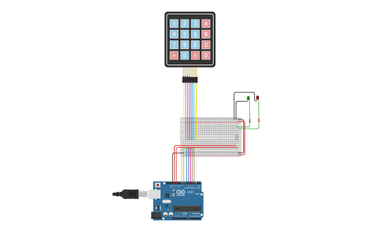 Circuit design Wendell Trabalho - Arduino - Tinkercad