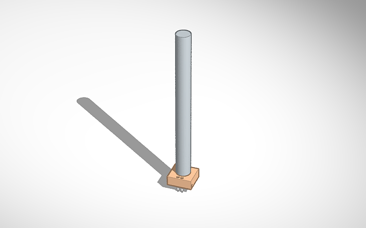3D design Bilateral fiber optic holder | Tinkercad