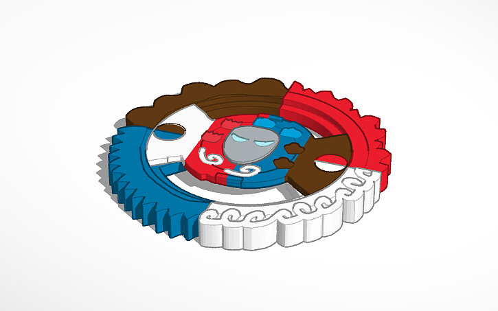 3D design Bend Avatar - Tinkercad
