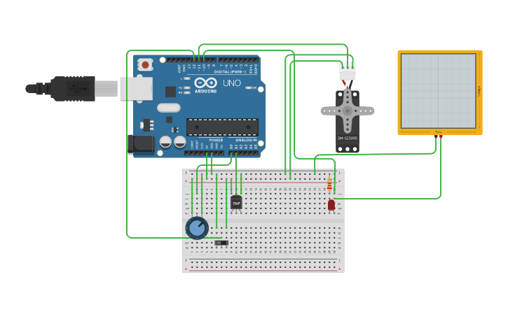 Circuit Design Sensors And Actuators With Arduino Tinkercad