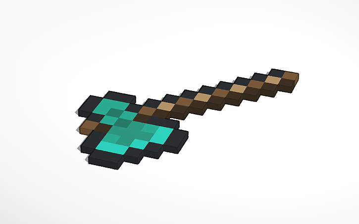 3D design Diamond axe | Tinkercad