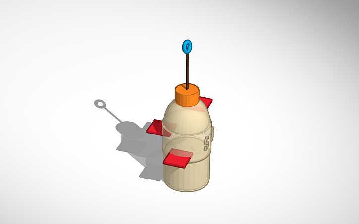 3D design Kuş yemi evi geri dönüşüm ödevi muhammed salih - Tinkercad