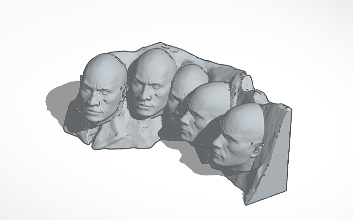 3D design the rock rock - Tinkercad