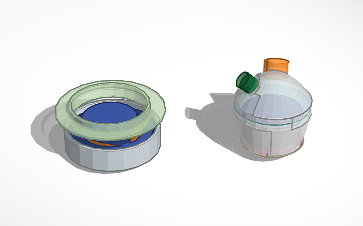 3D design artificial heart project - Tinkercad