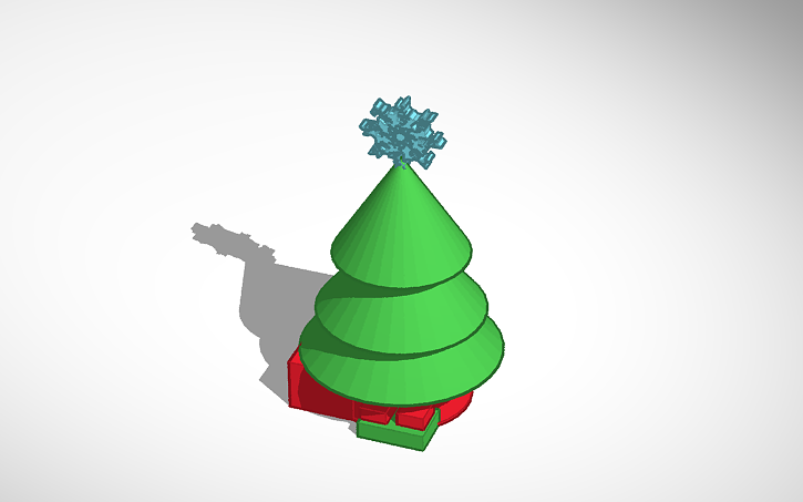 3D design Christmas tree | Tinkercad