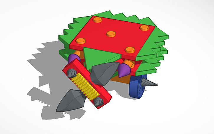 3D design My battle bot - Tinkercad