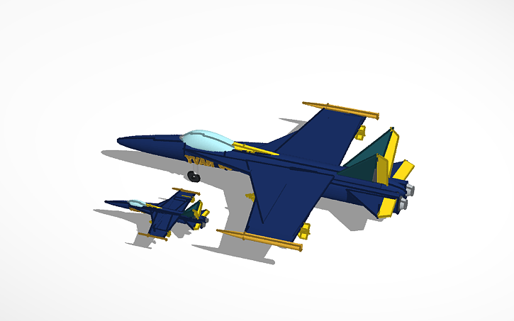 3D design blue angels | Tinkercad