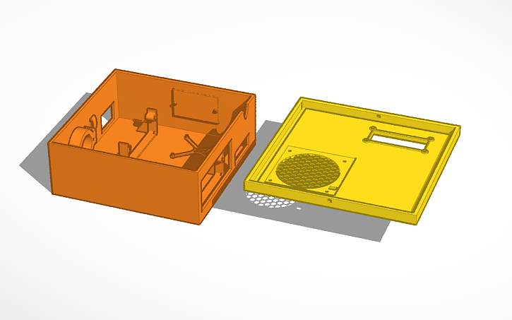 3d Design Arduino Box Bottom Tinkercad