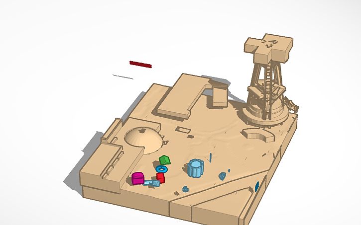 3D design ACE SITE BASE MODEL team1 | Tinkercad