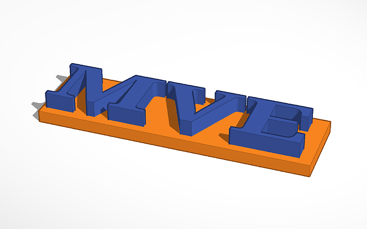 3D design MVE Mikey 2022 3rd | Tinkercad