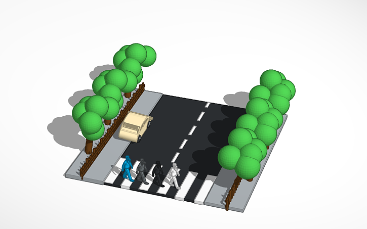 3D design Abbey Road | Tinkercad