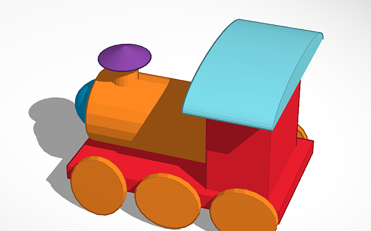 3D design tren.png - Tinkercad