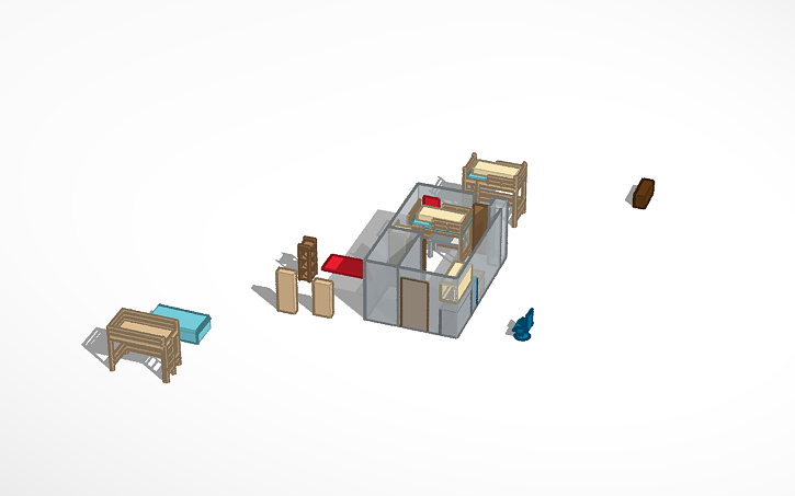 3D design Pines Room | Tinkercad