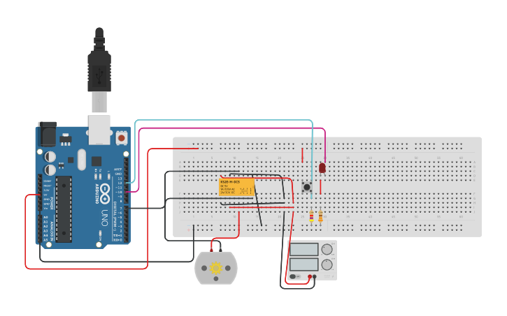 Circuit design PC2 1B | Tinkercad