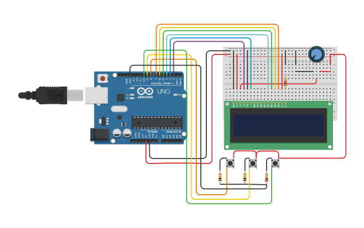 Circuit design Laboratory 4: Digital Clock - Tinkercad