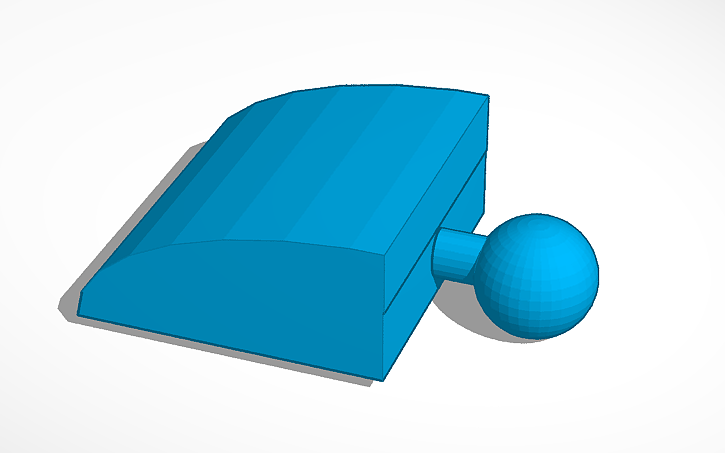 3D design Lego Slopes Ball Joint 2x2 Hover - Tinkercad