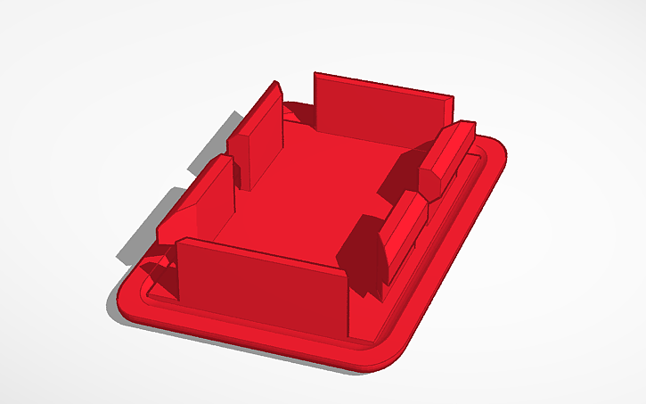 3D design Town and Country Door cover - Tinkercad