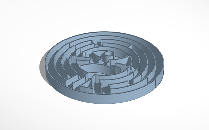 3D design Westworld Maze - Tinkercad