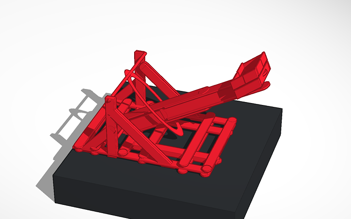 3D design Catapult - Tinkercad