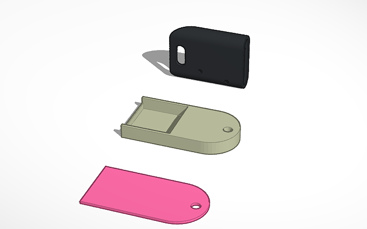 3d Design Attiny85 Bad Usb Cases Tinkercad