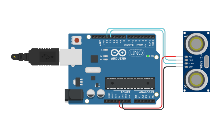 Circuit Design Attempt At Sensor Timer Tinkercad