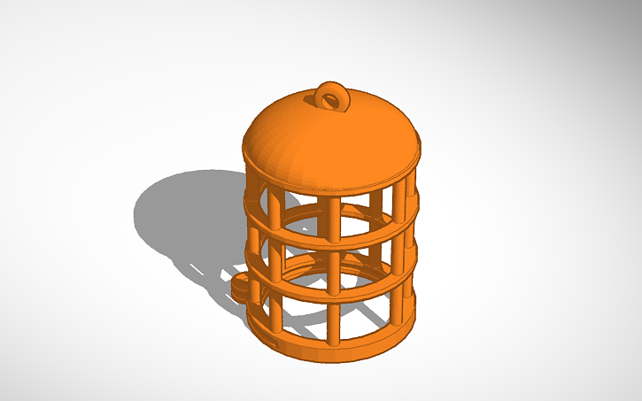 3D design Cage (Top) Remade | Tinkercad